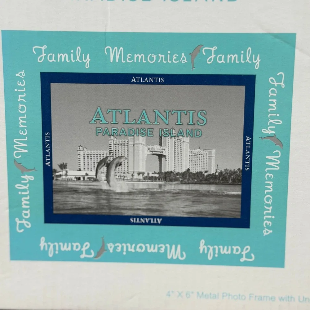 Atlantis Paradise Island | Accents | Atlantis Paradise Island 4x6 Metal ...